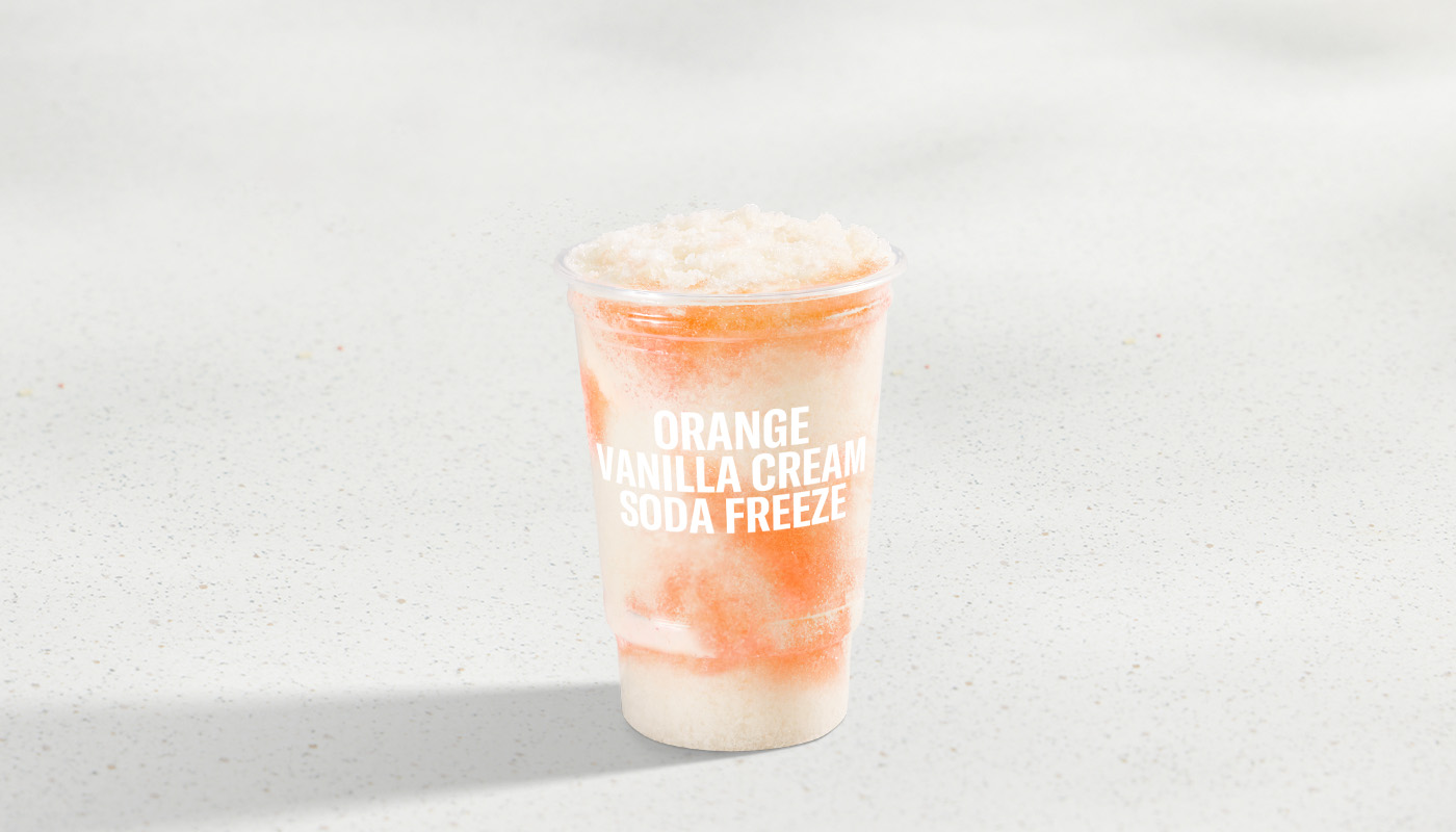 Orange Vanilla Cream Soda Freeze | Taco Bell®