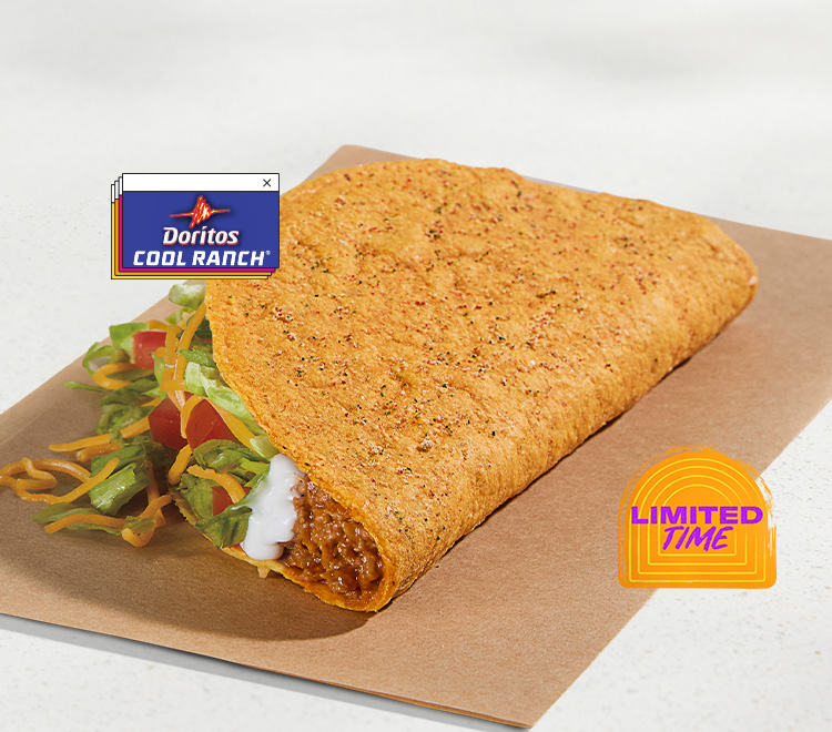 Doritos Tacos At Taco Bell Now With Quotcool Ranch