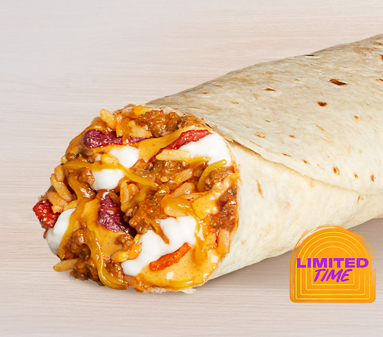 Taco Bell Volcano Taco