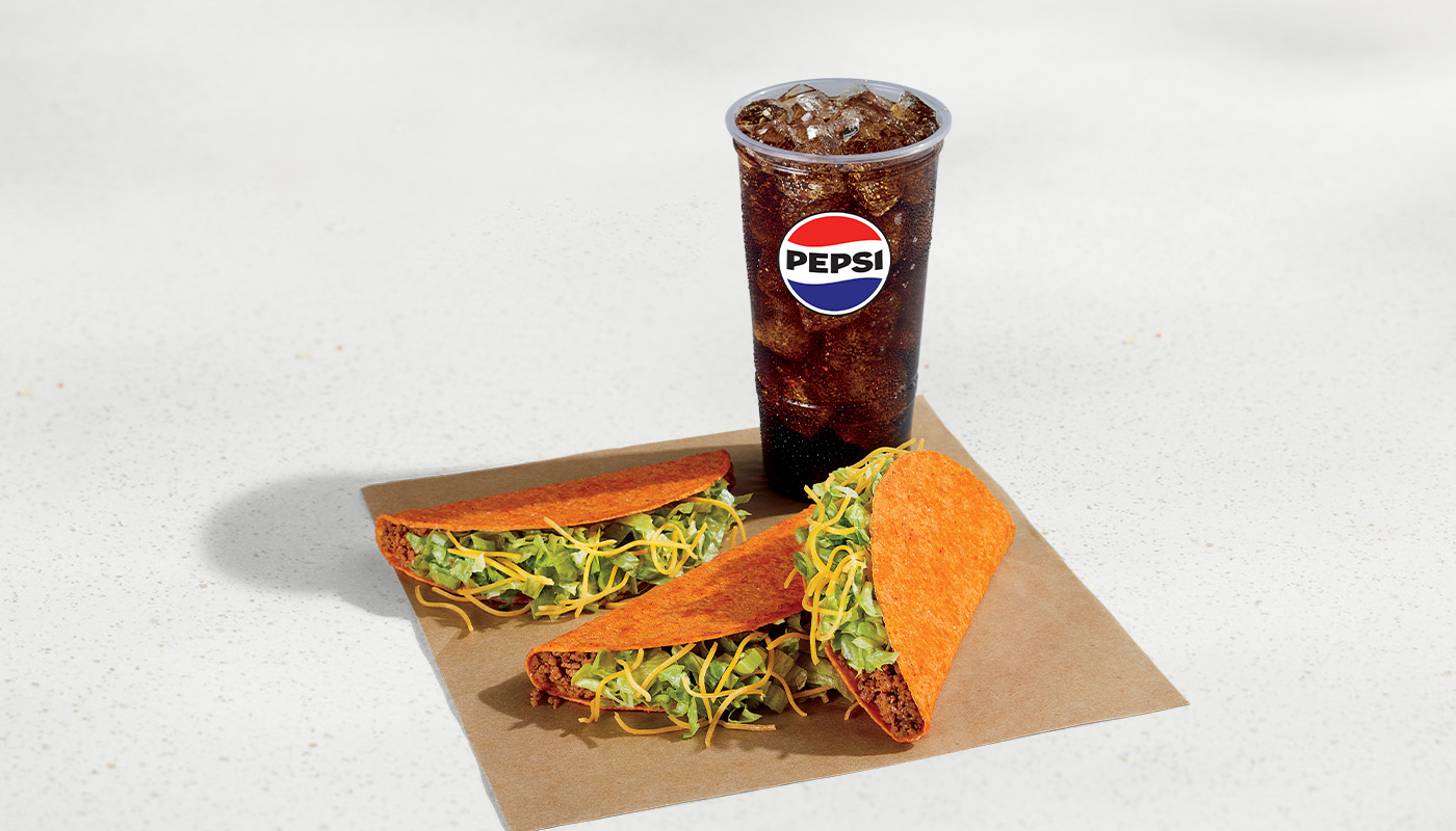 3 Doritos® Locos Tacos Combo | Taco Bell®
