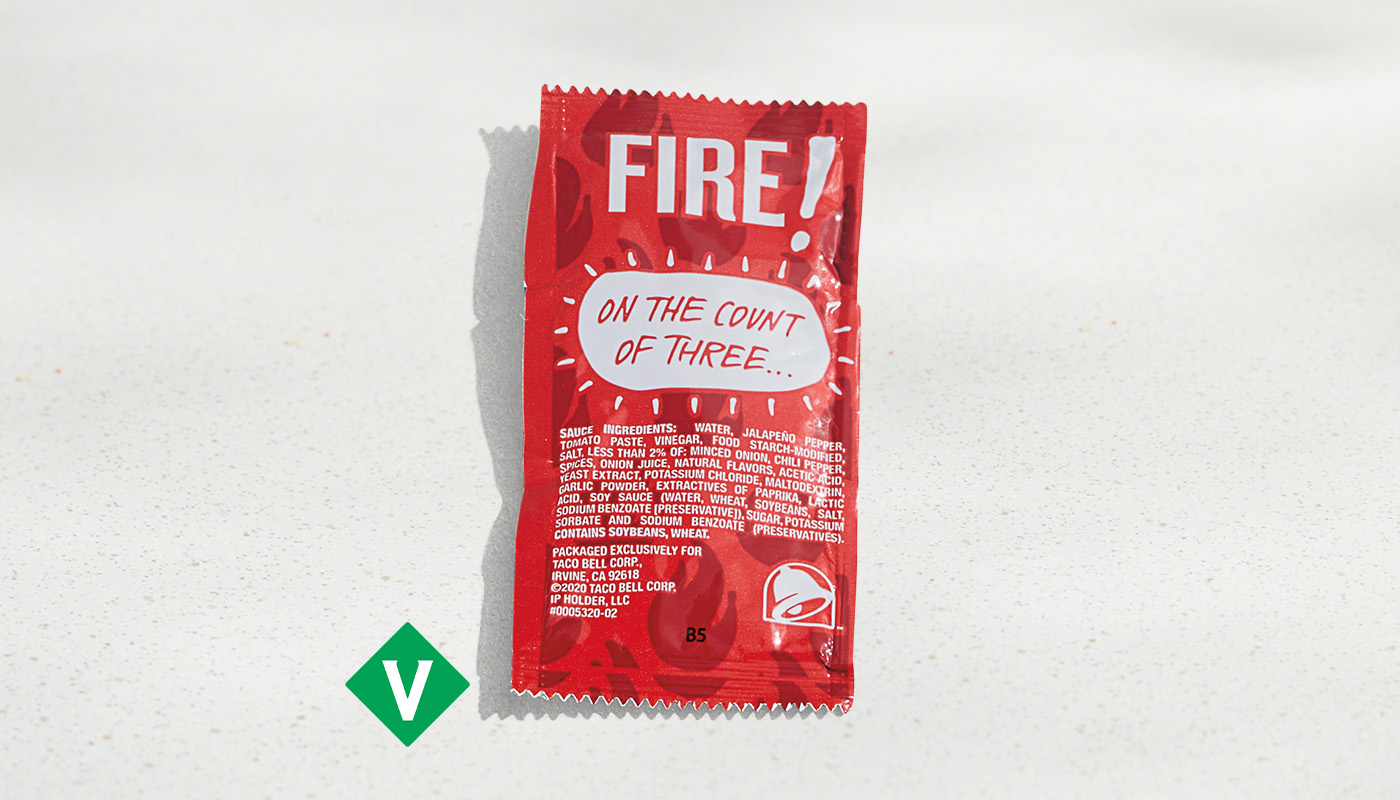 Fire Sauce Packet | Taco Bell®