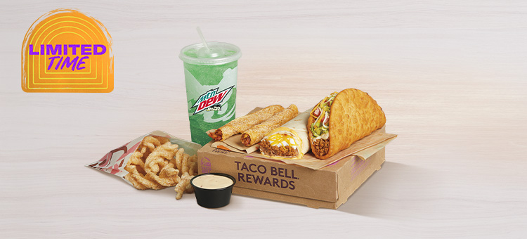 Taco Bell Breakfast Menu Board