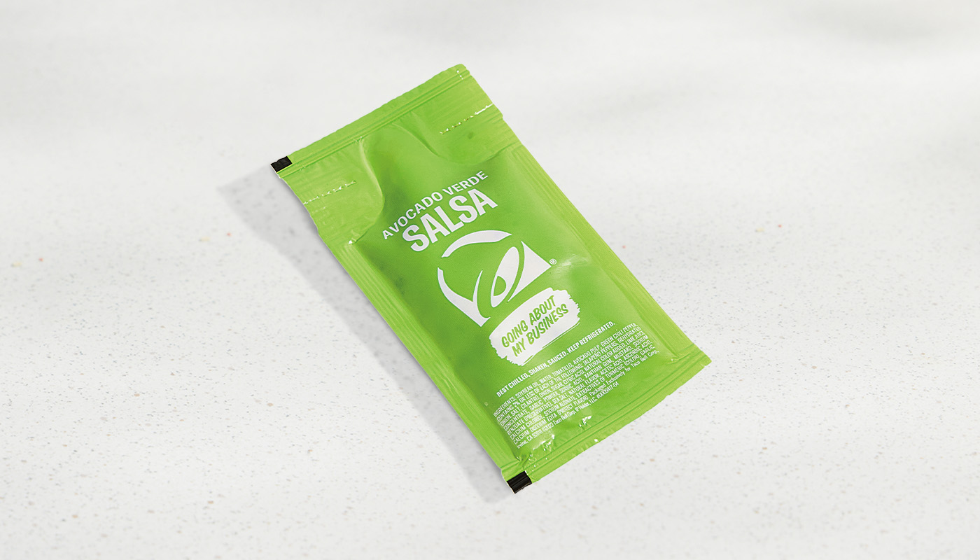 Avocado Verde Salsa Sauce Packet | Taco Bell®
