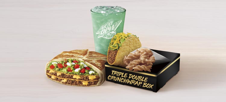 Taco Bell Triple Double Crunchwrap Nutrition Facts | Besto Blog