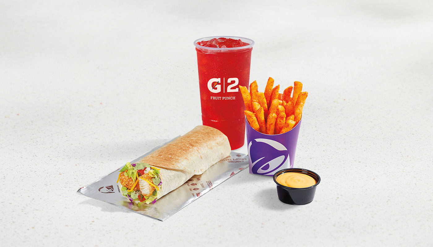 Crispy Chicken Avocado Ranch Combo | Taco Bell®