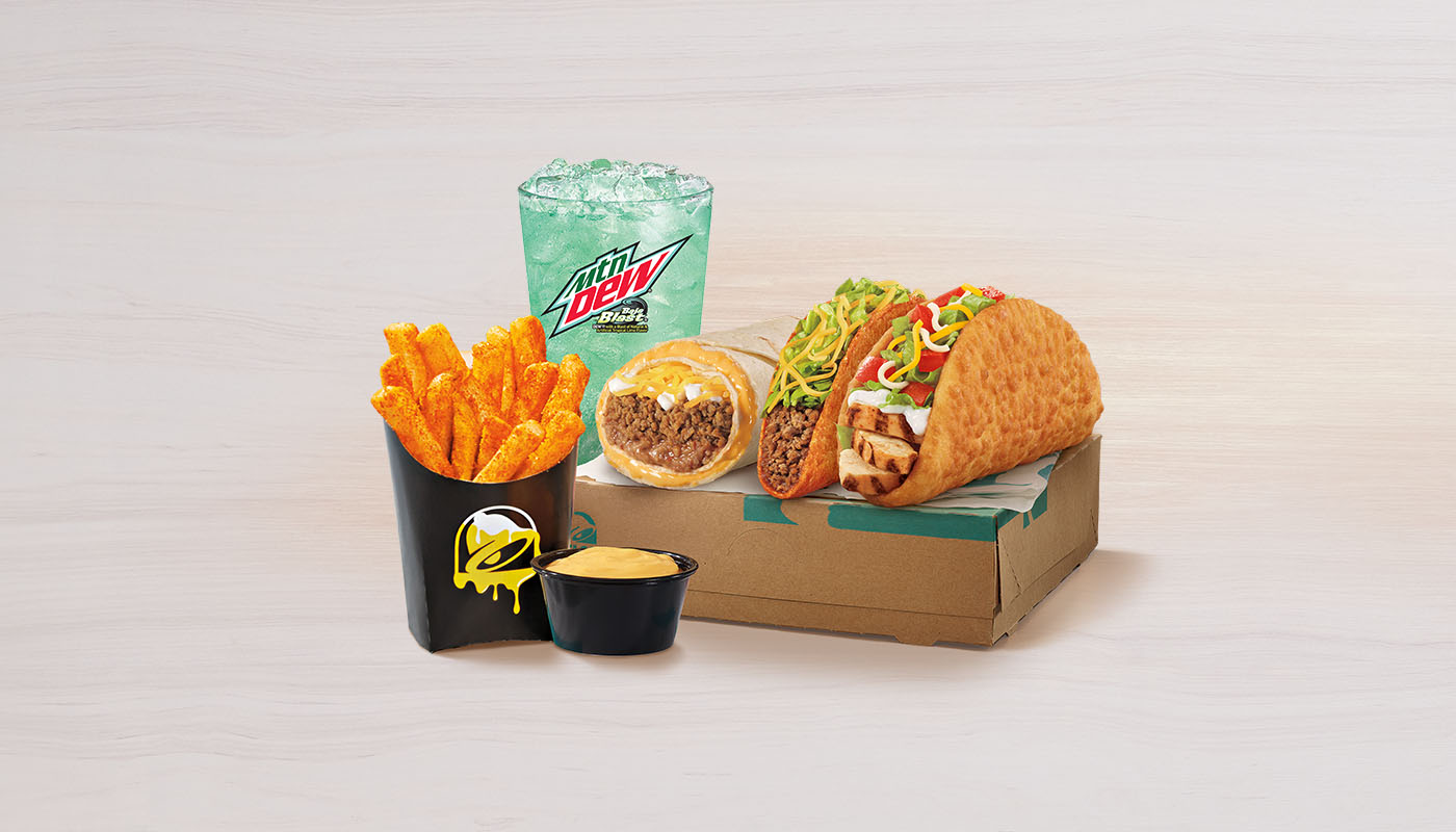 Deluxe Cravings Box – Order Online | Taco Bell®