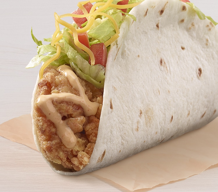 Taco Bell Chicken Cantina Burrito