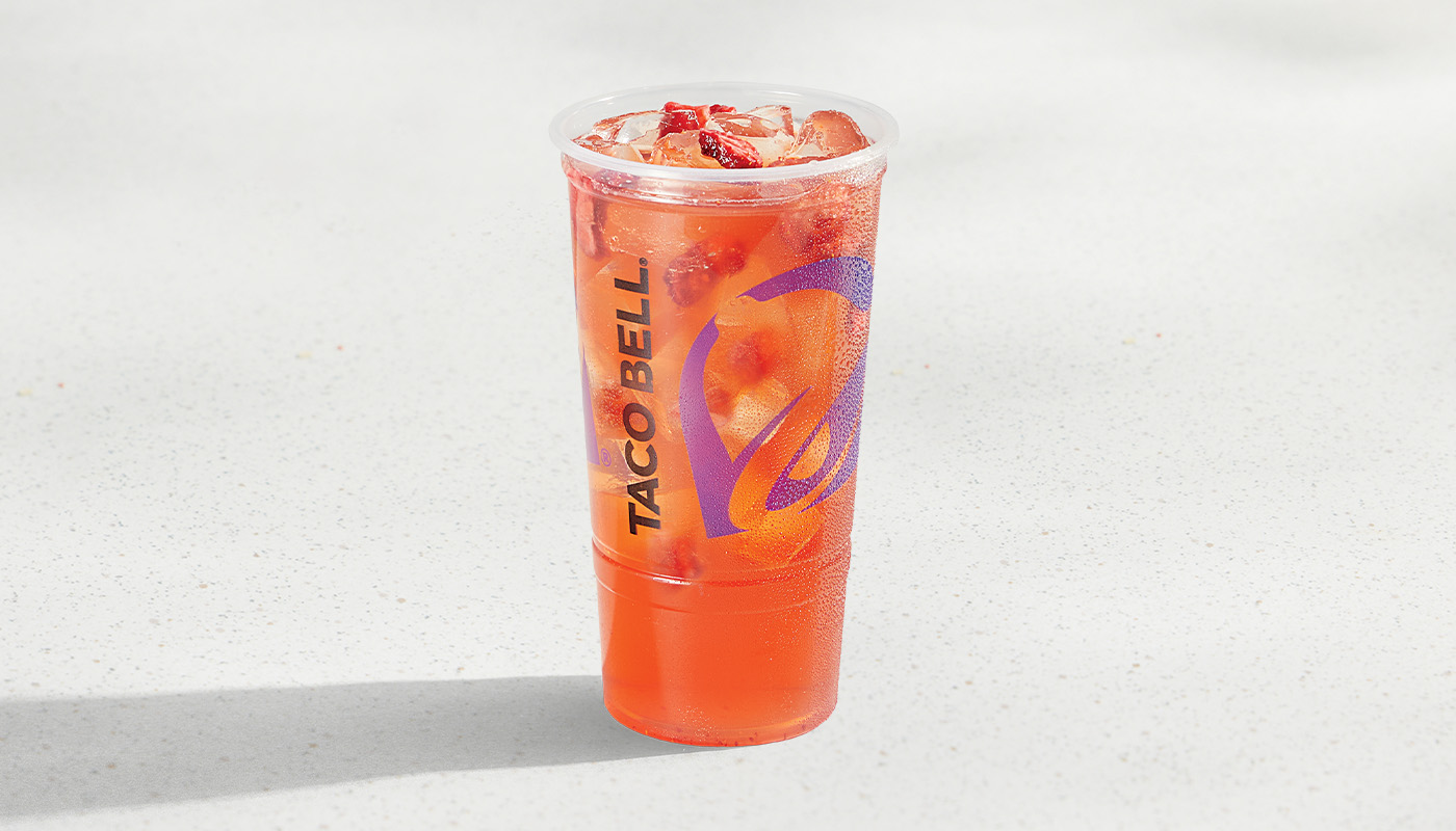 Strawberry Passionfruit Agua Refresca | Taco Bell®